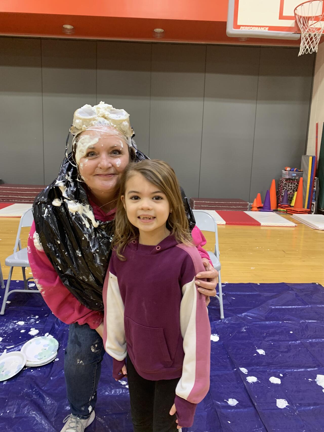 Pie in the Face Assembly! | Oak Hill Elementary School