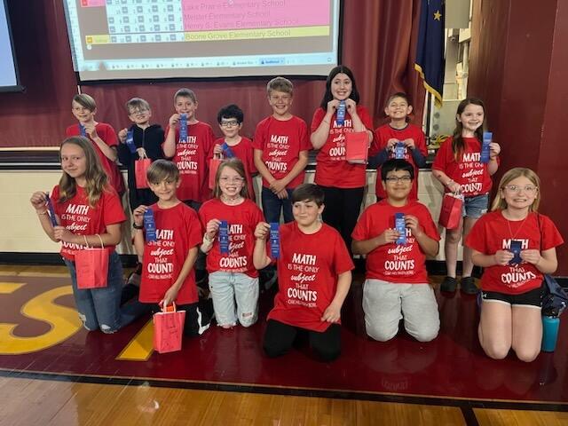 First Place in Math Bowl! | Oak Hill Elementary School