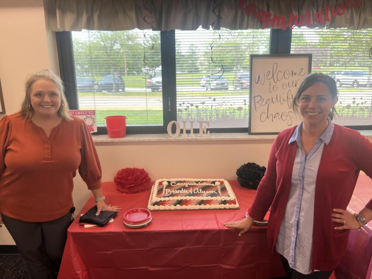 Congratulations to Mrs. Muha and Mrs. Bird! | Oak Hill Elementary School
