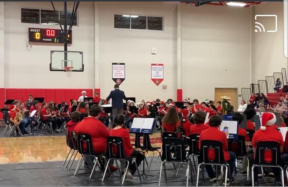 RMS Band Rocks the House | Russell Middle School