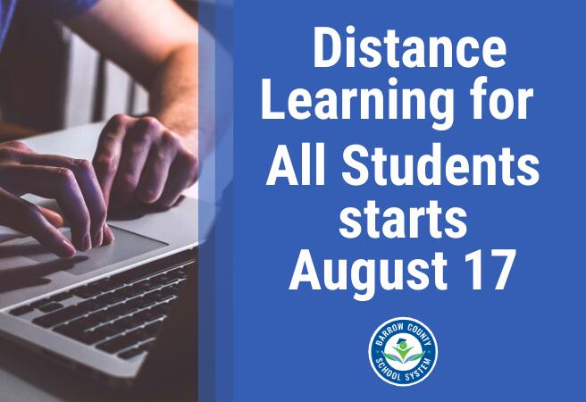 Distance Learning begins August 17 | Barrow County School System