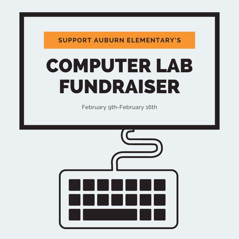 Computer Lab Fundraiser Extended to 2/25 | Auburn Elementary School