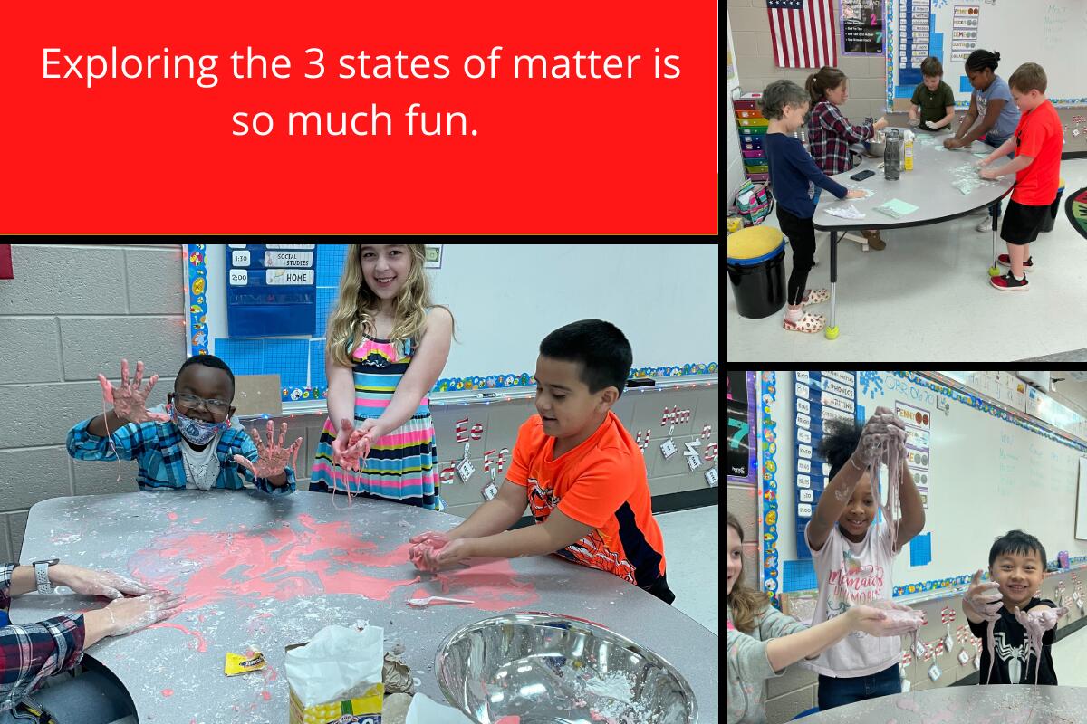 Exploring the different states of matter! | Winder Elementary School