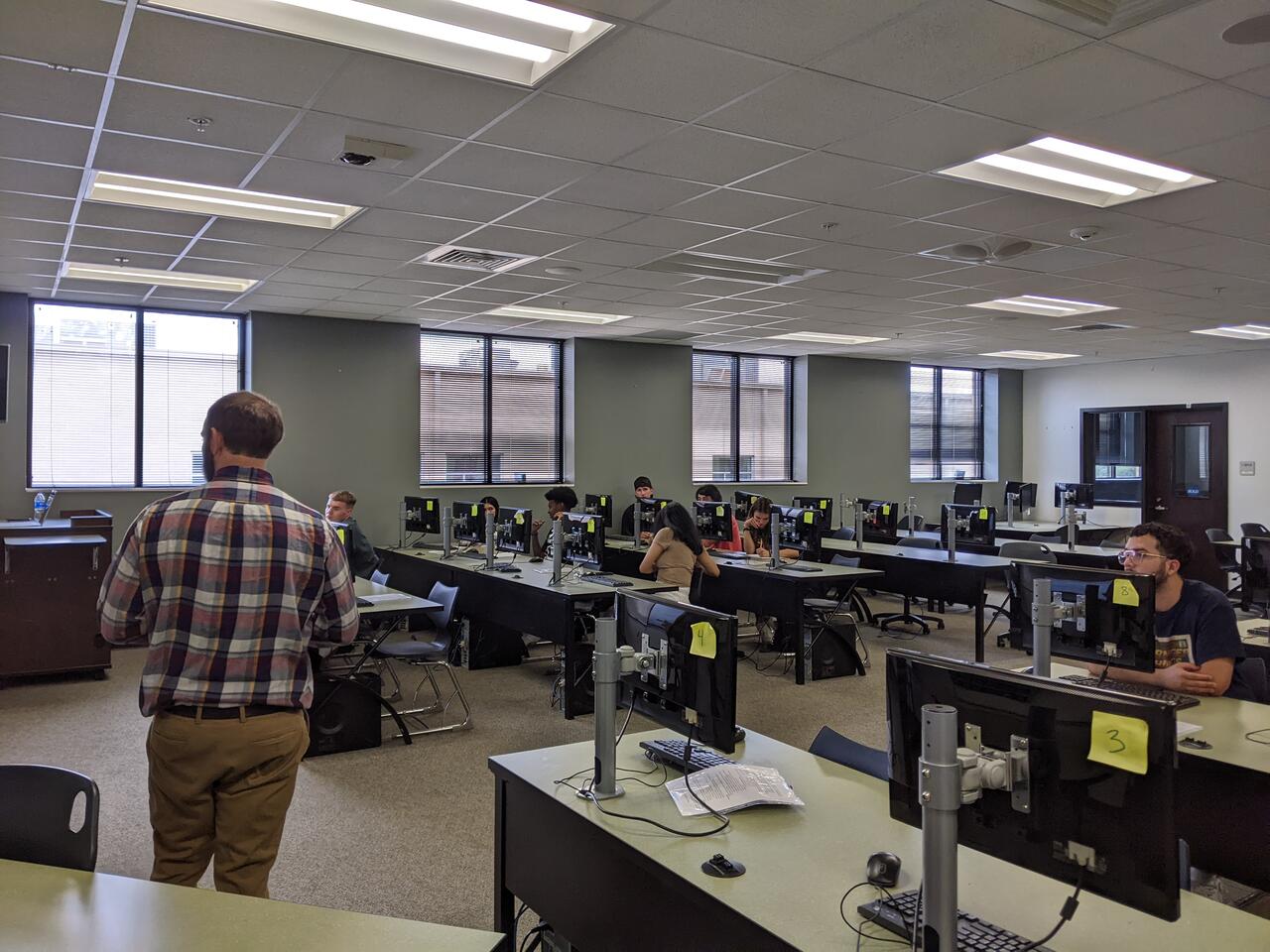 Math and English 1101 students are off to a great start! | Sims Academy