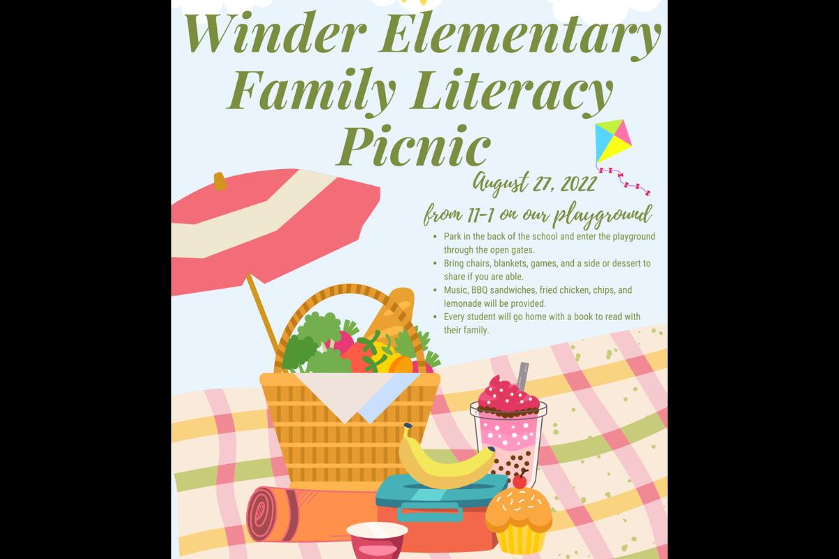 Family Literacy Picnic | Winder Elementary School