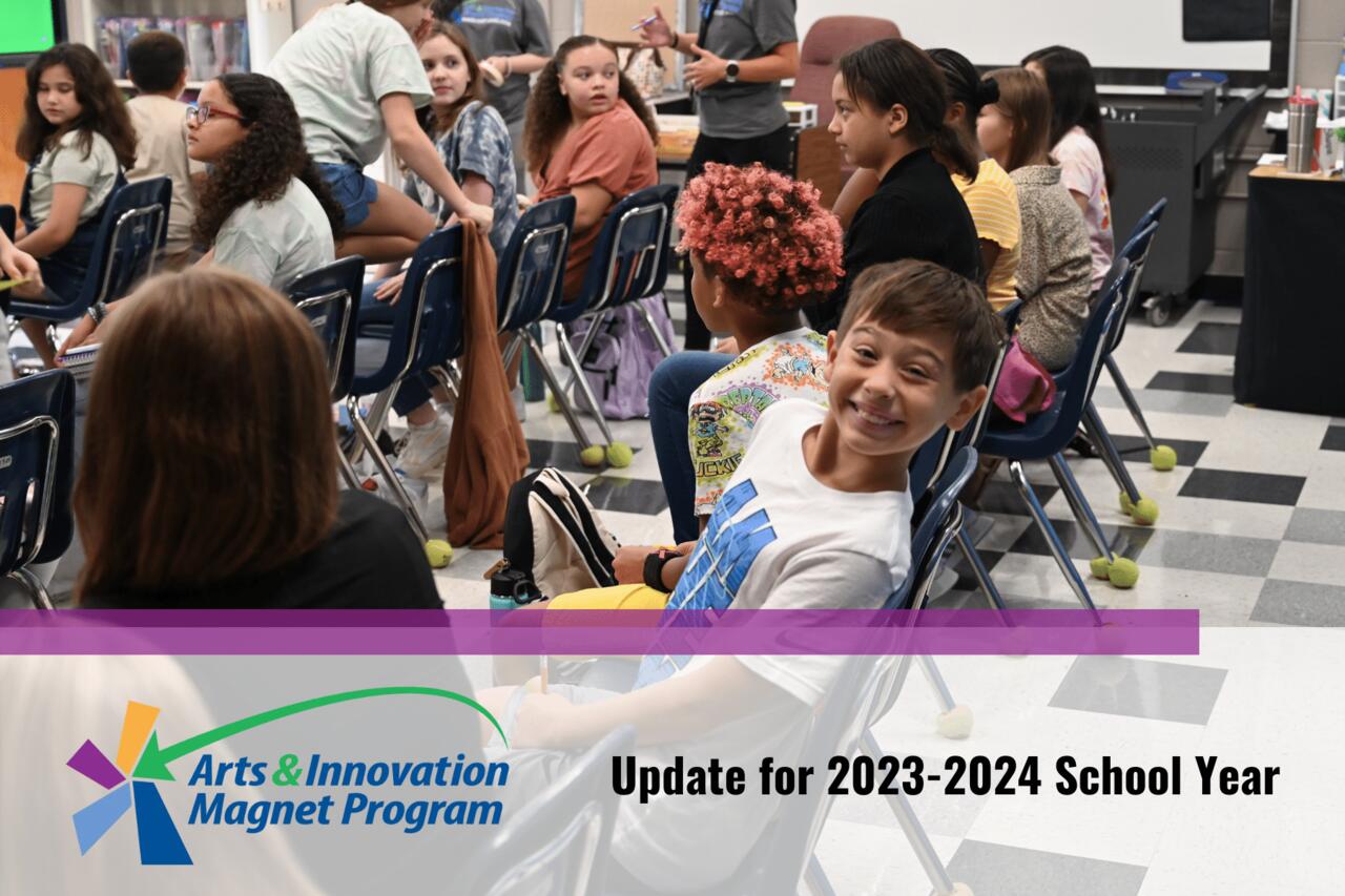 AIM Expands to Grades 6-8 | Arts & Innovation Magnet Program