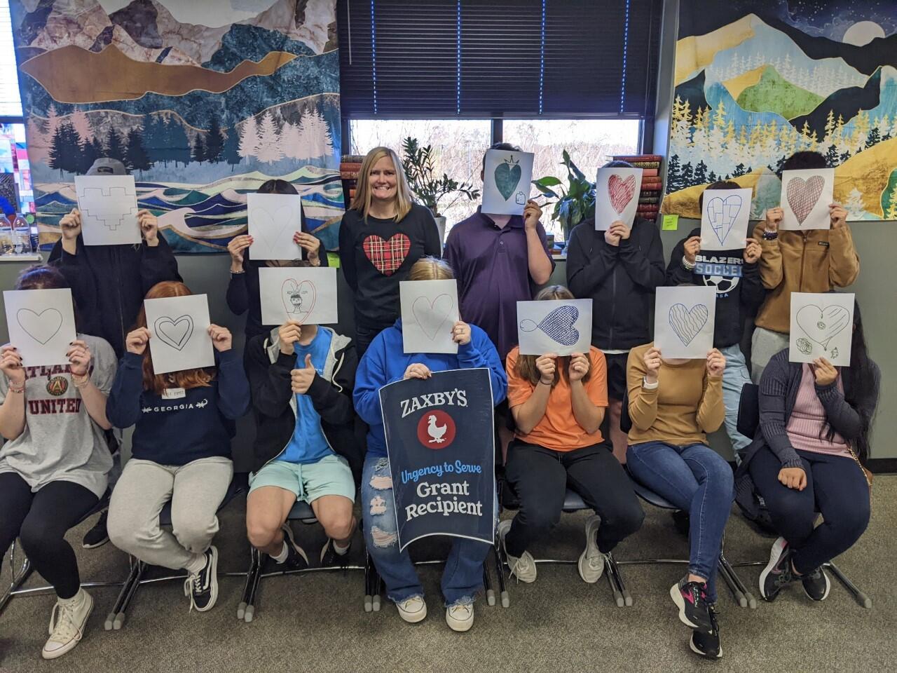 Dr. Ridgway Wins Zaxby's Grant | Sims Academy