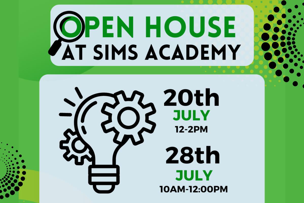 Join us for Open House! | Sims Academy
