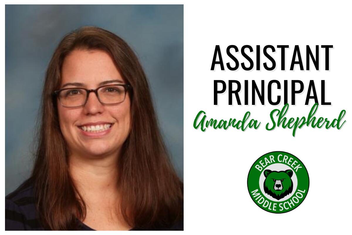 Amanda Shepherd a New Grizzly Assistant Principal | Bear Creek Middle ...
