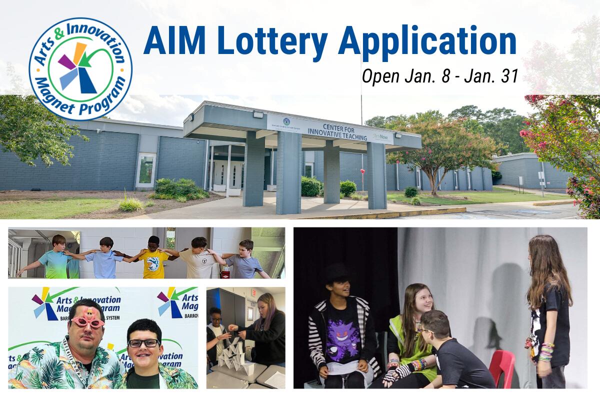 AIM Lottery Opens January 8th | Barrow County School System