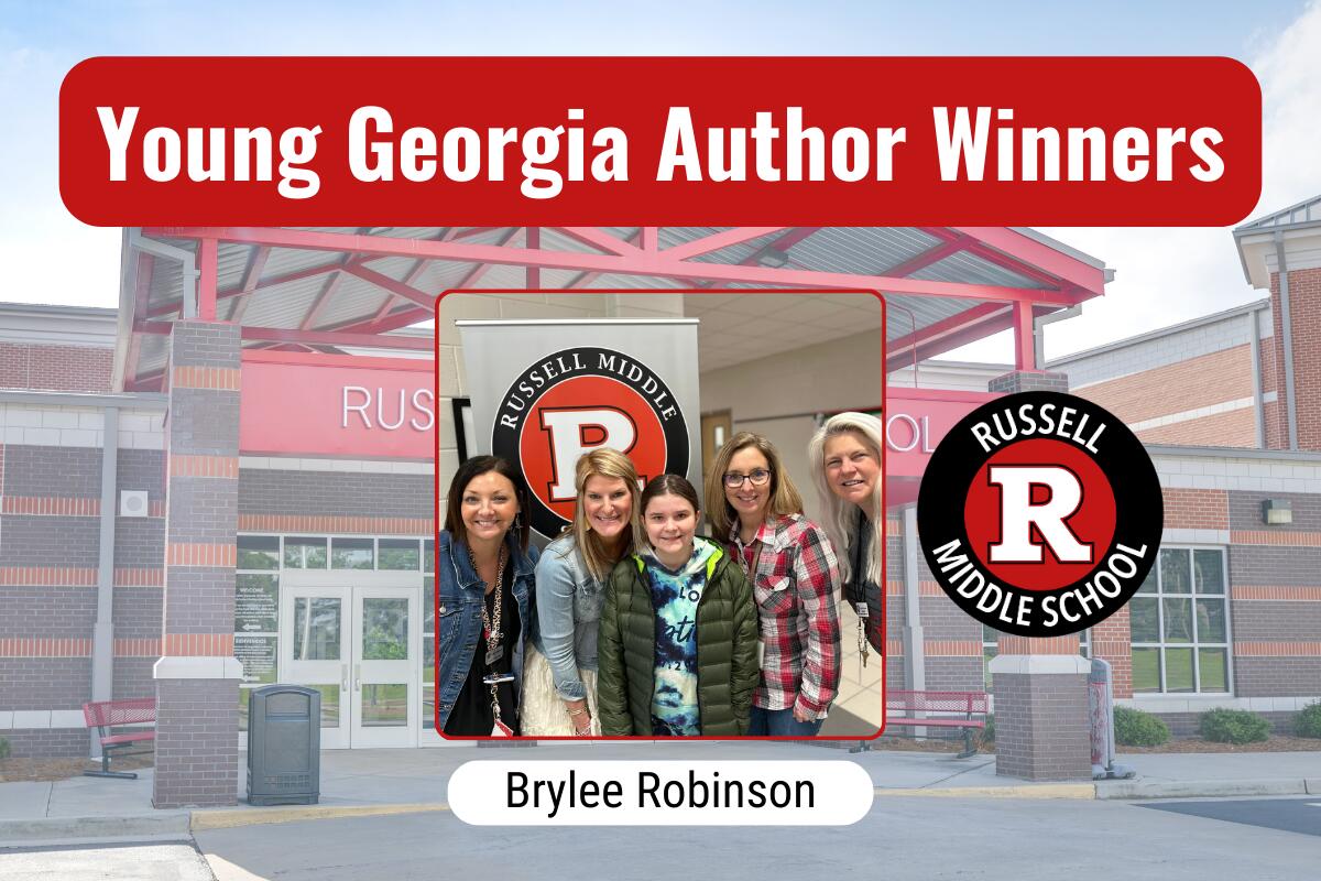 RMS' Young Georgia Author Winner! | Russell Middle School