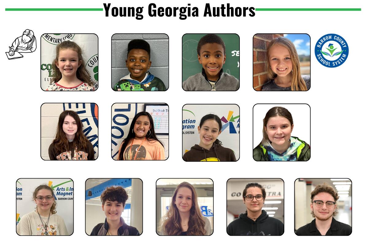 Young Georgia Authors Writing Competition System-Level Winners ...