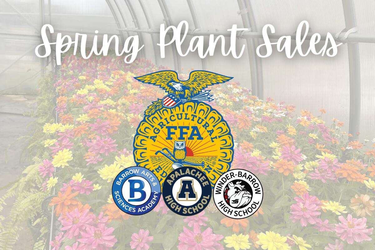 FFA High School Spring Plant Sales! | Barrow County School System