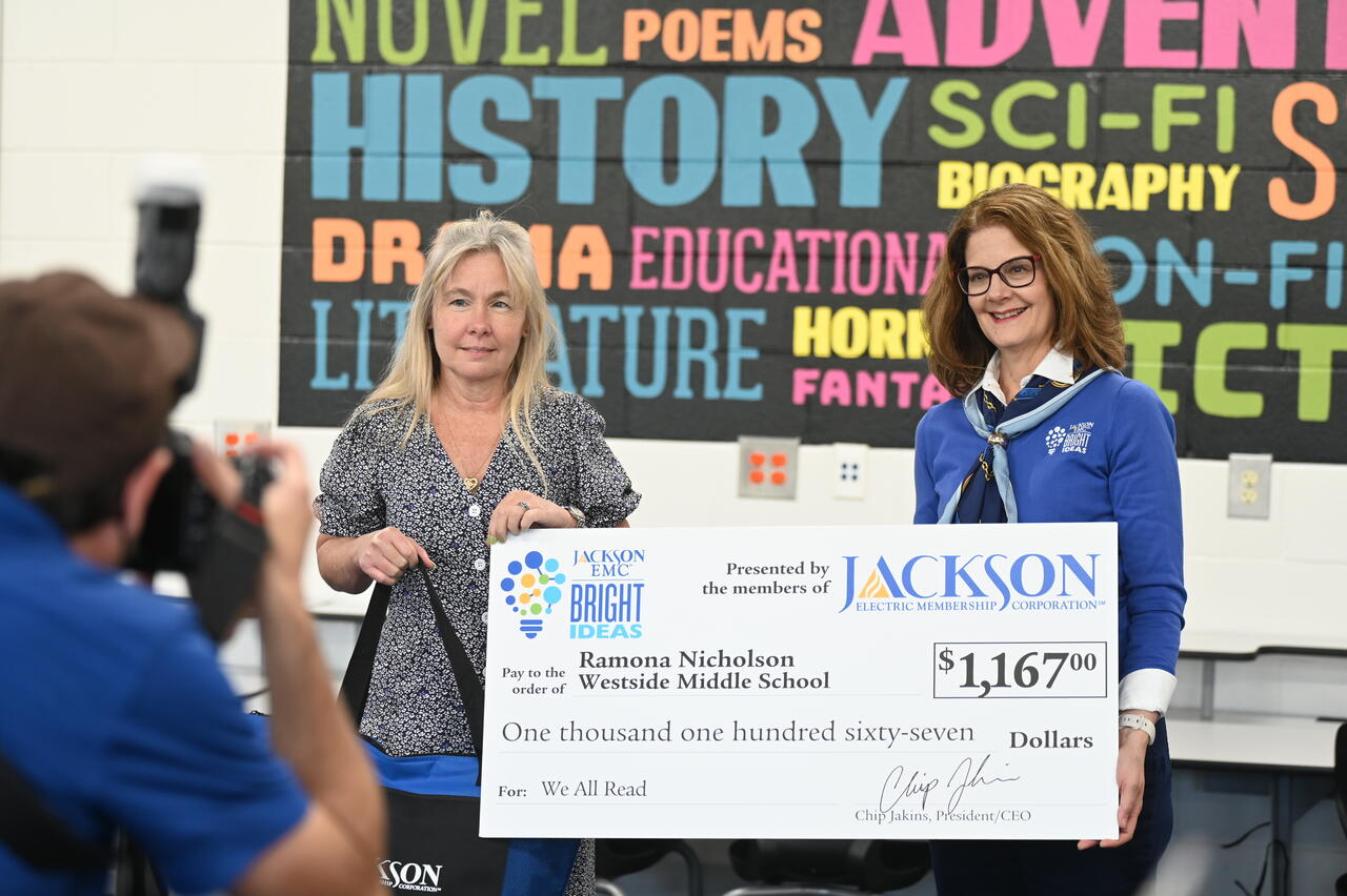 Congratulations to Ramona Nicholson for Winning Jackson EMC’s Bright ...