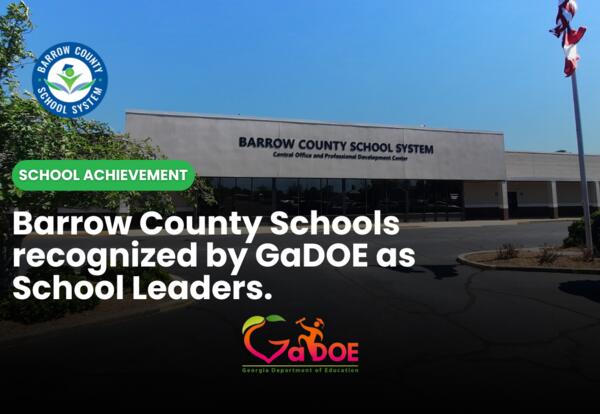 GaDOE Recognizes 2023-24 School Leaders | Barrow Arts & Sciences Academy