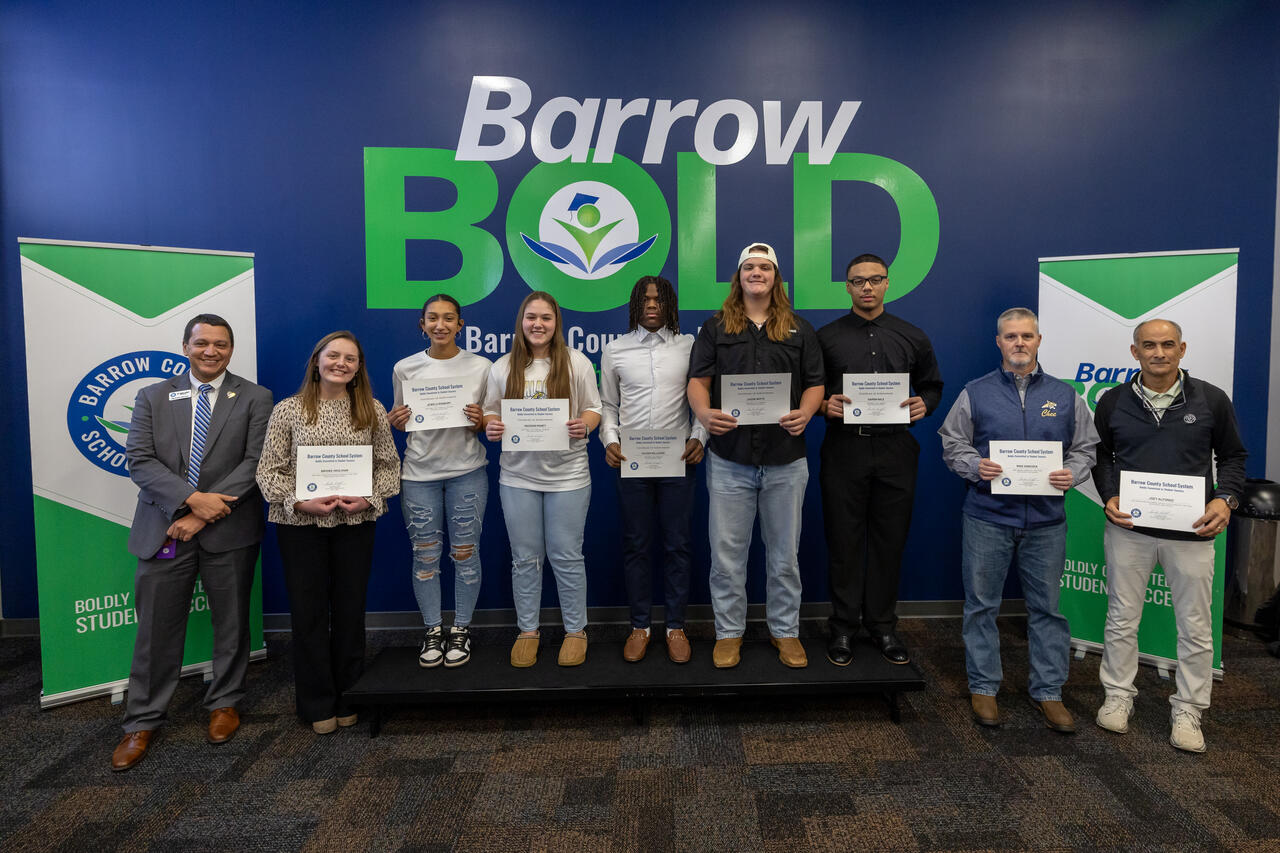 Student Athlete Fall Recognitions 2025 | Barrow County School System