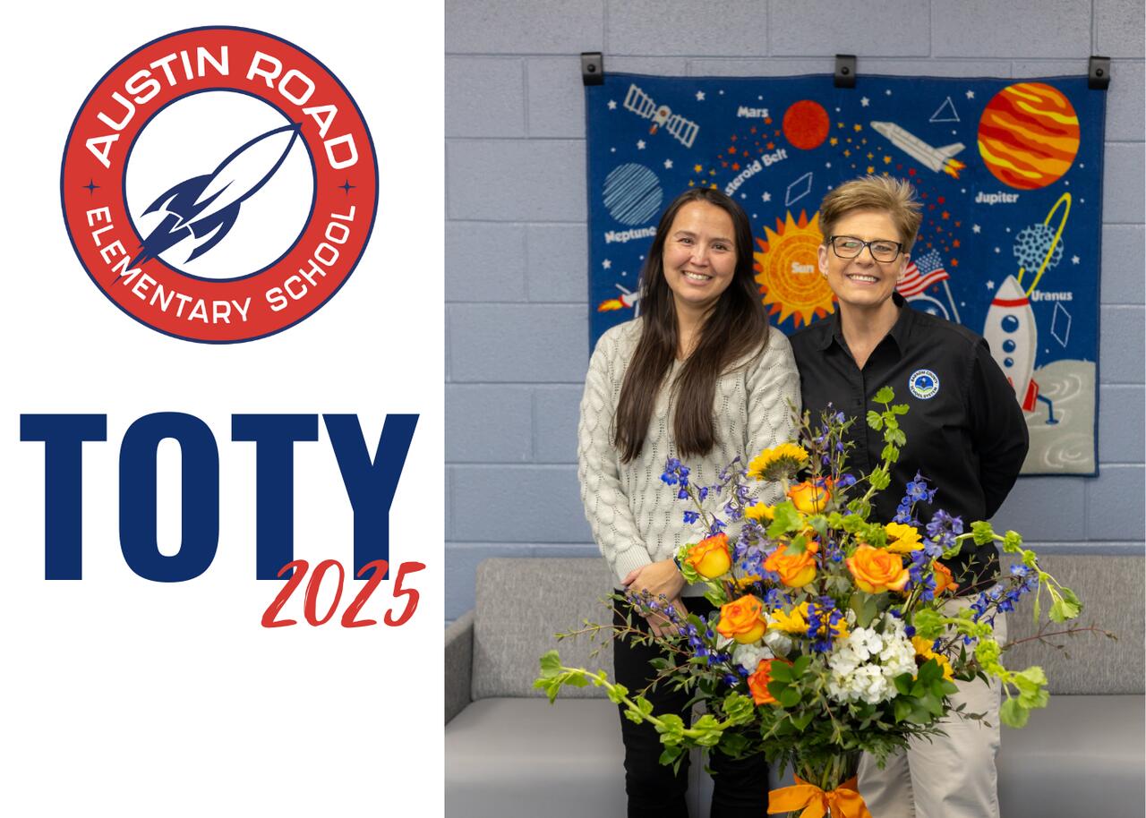 Congratulations to our 2025-26 TOTY! | Austin Road Elementary