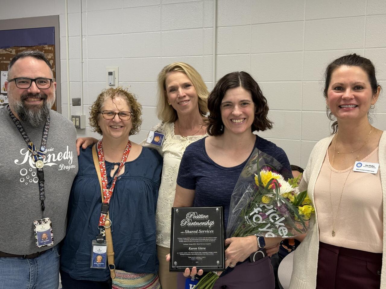 Ms. Karen Giera Receives RESA Positive Partnership Award | Kennedy ...