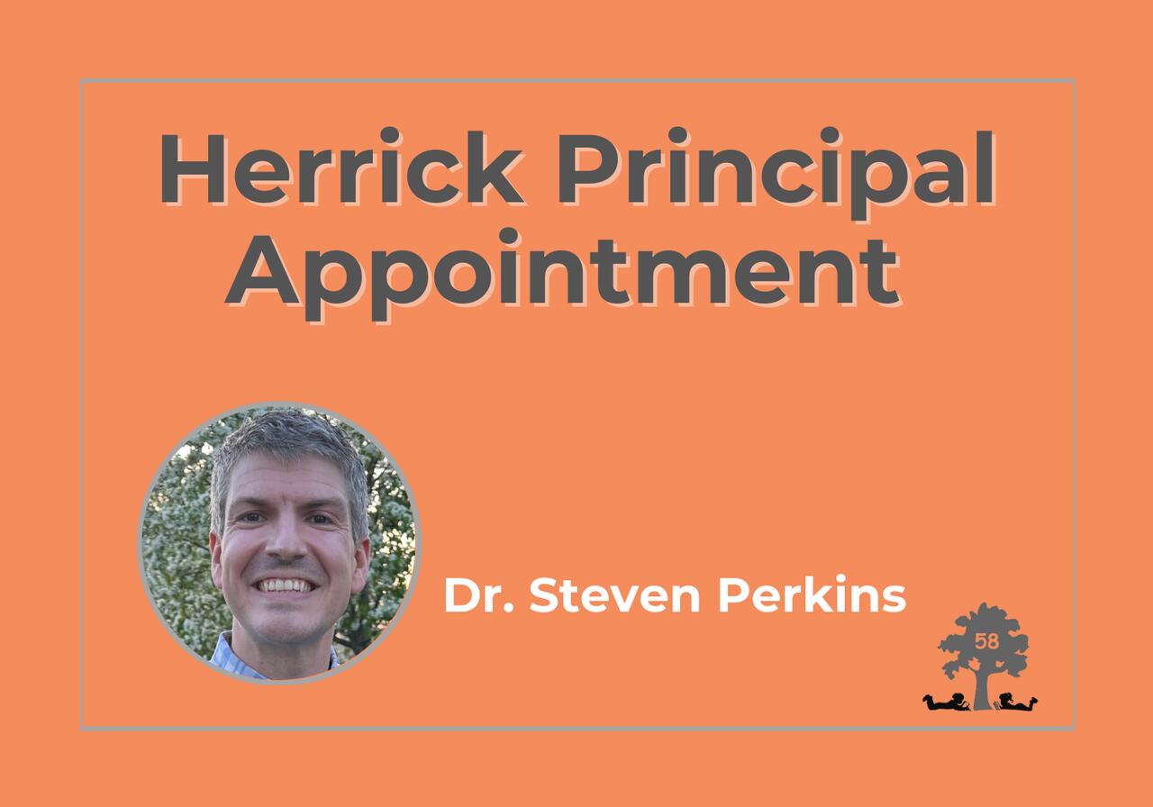 Board appoints Dr. Steven Perkins as Herrick Principal | Downers Grove ...