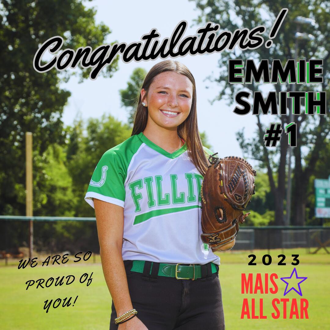 Emily Grace Smith selected as MAIS Softball All Star! | Lee Academy