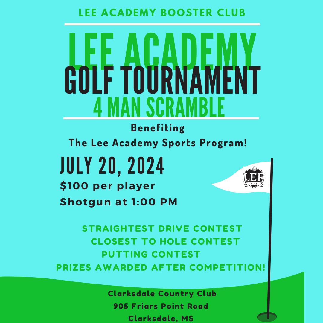 Booster Club Golf Tournament | Lee Academy