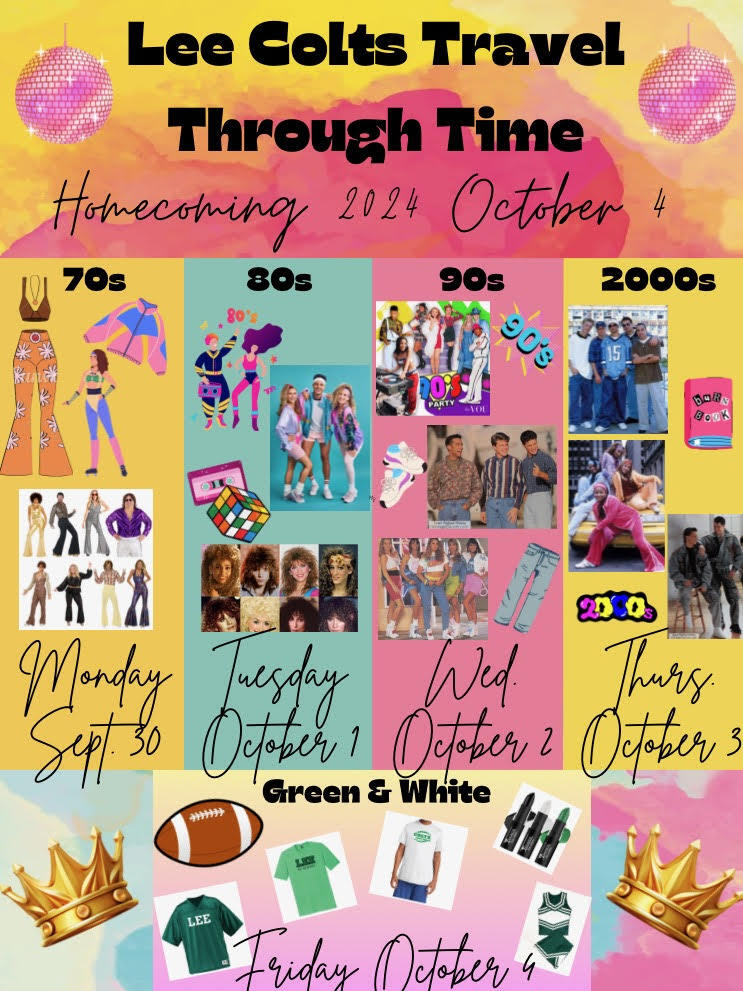 2024 HOCO Dress-Up Days! | Lee Academy