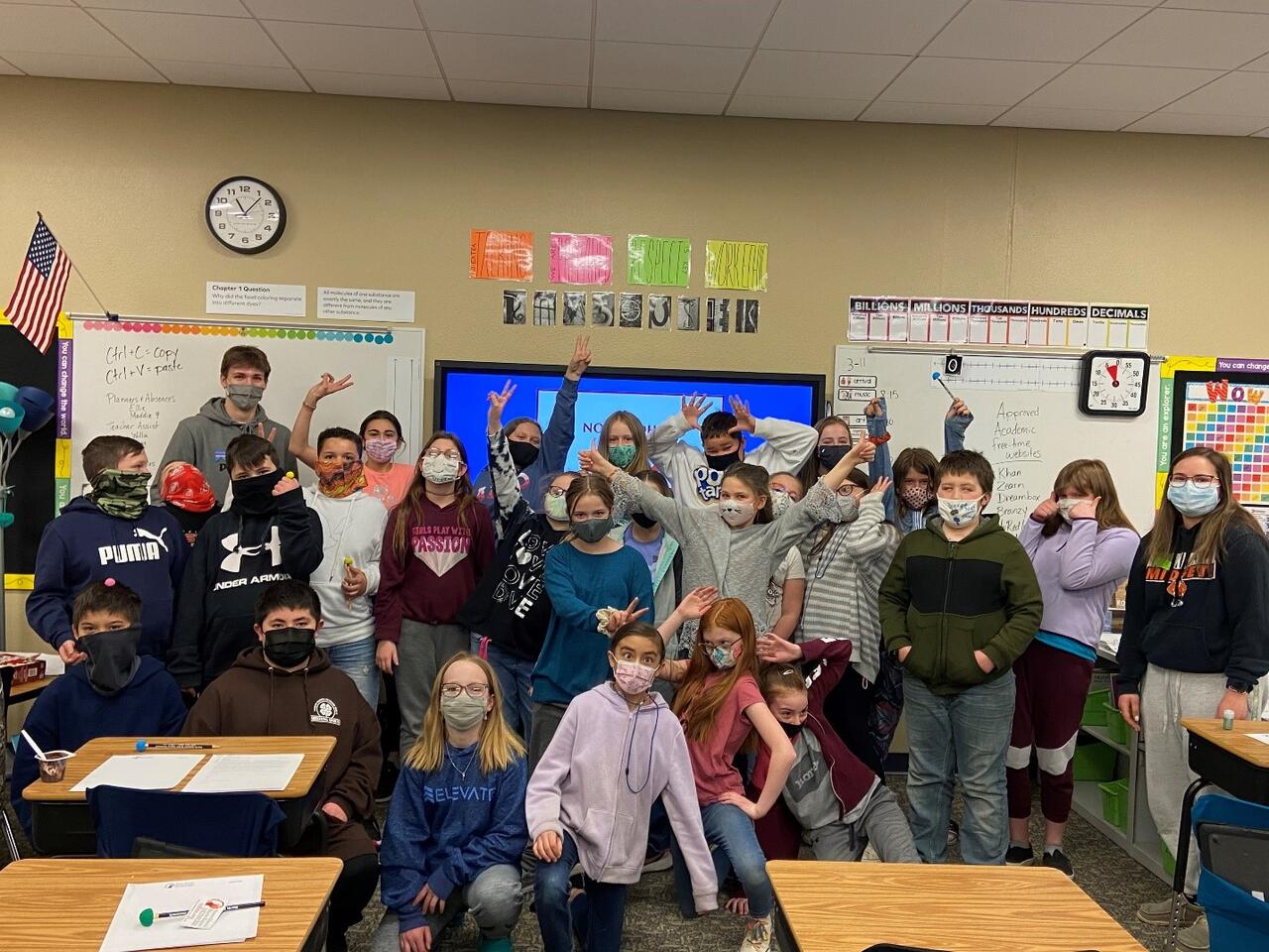 DHS Collaborates with Prairie Rose Elementary | Our District