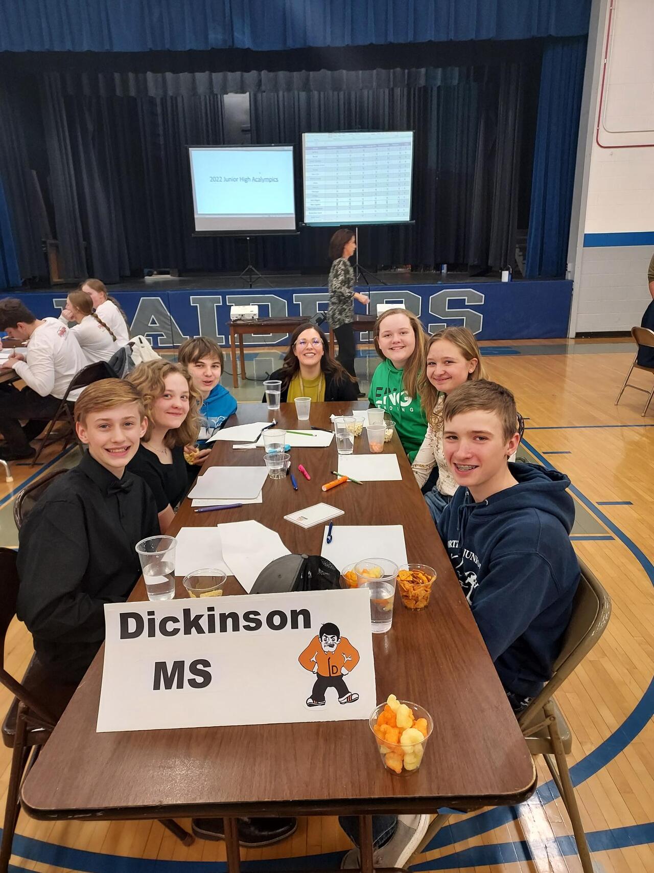 DMS Acalympic Team | Dickinson Middle School