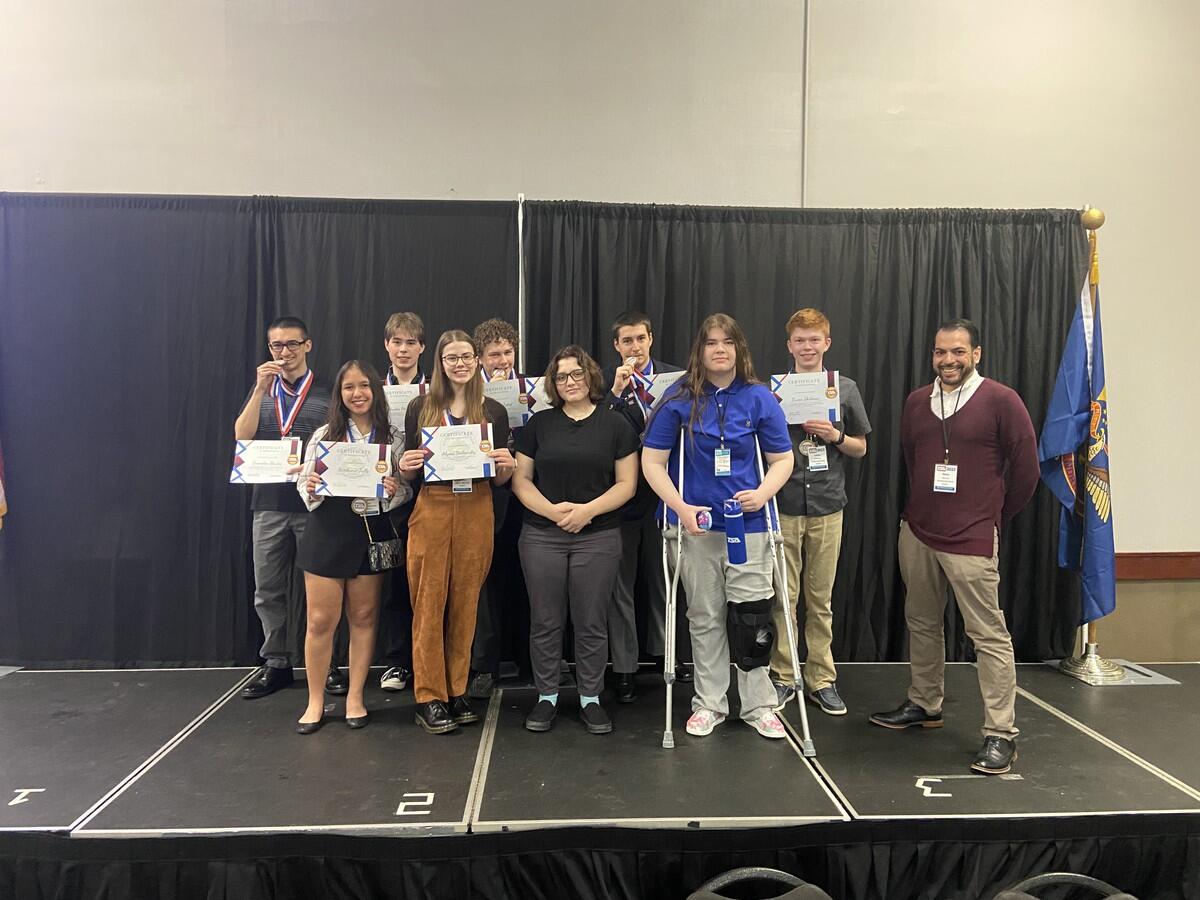 DHS and DMS Students Compete at ND TSA | Dickinson High School