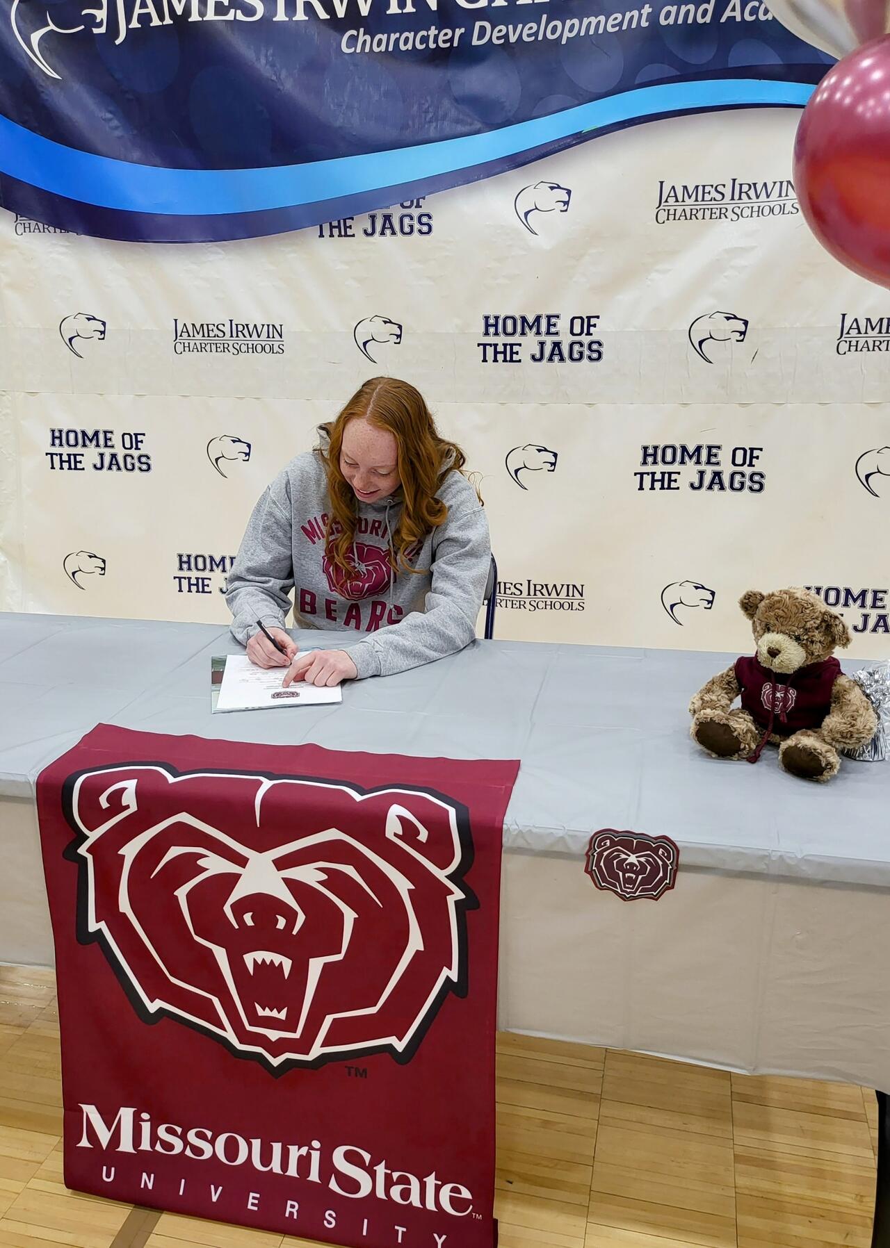 JICHS SENIOR GABBY LILES SIGNS LETTER OF INTENT! | James Irwin Charter ...