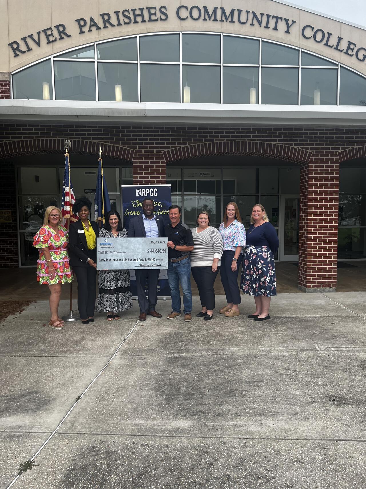 Shintech Louisiana Presents $44,640 to River Parishes Community College ...