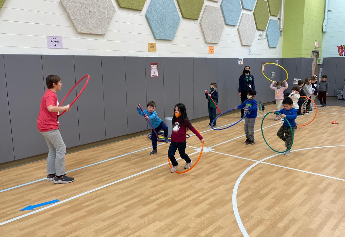 Ravens Visit Prairie Trails | River Trails Middle School