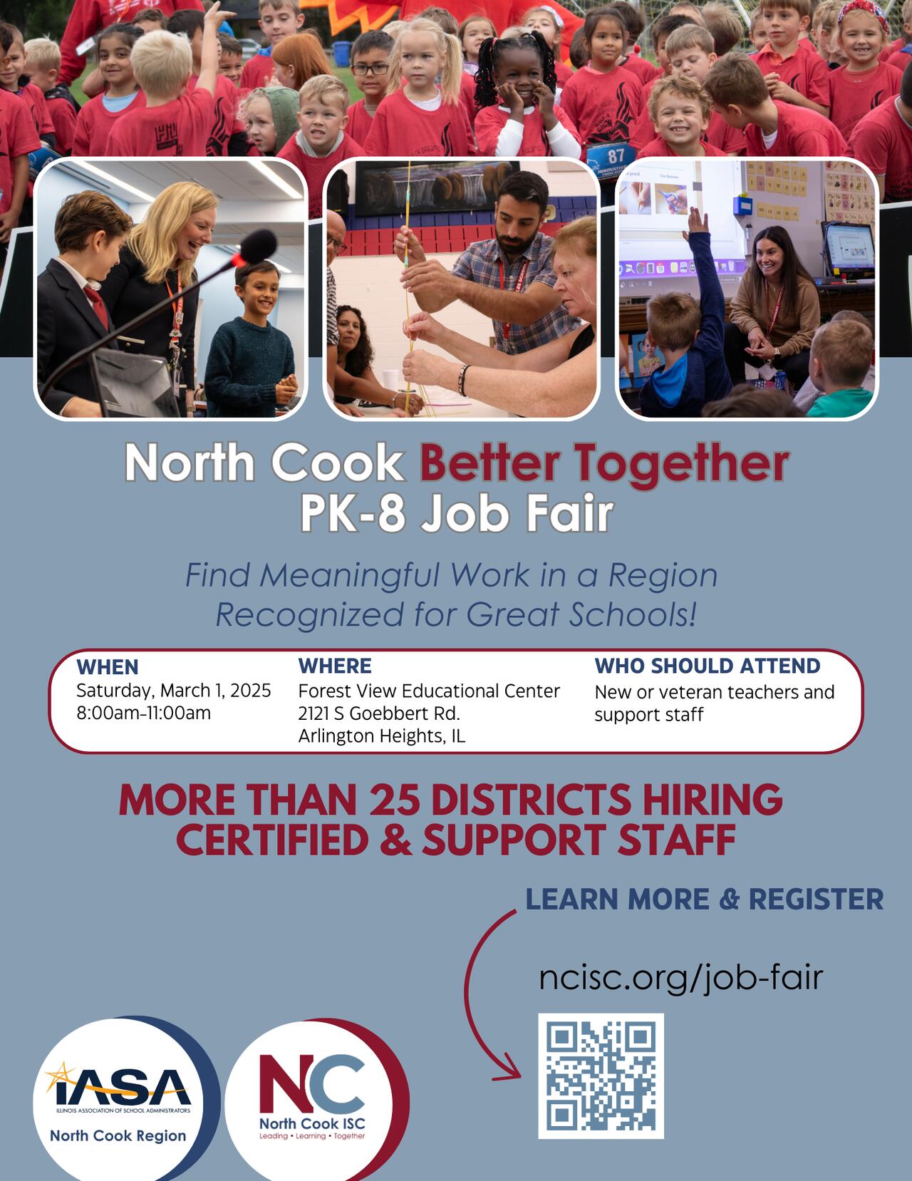 North Cook PK-8 Job Fair | River Trails SD26