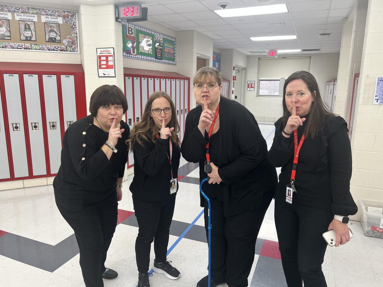 Shh! It's a Secret: Staff Super Secret Spirit Week is Here! | OLHMS