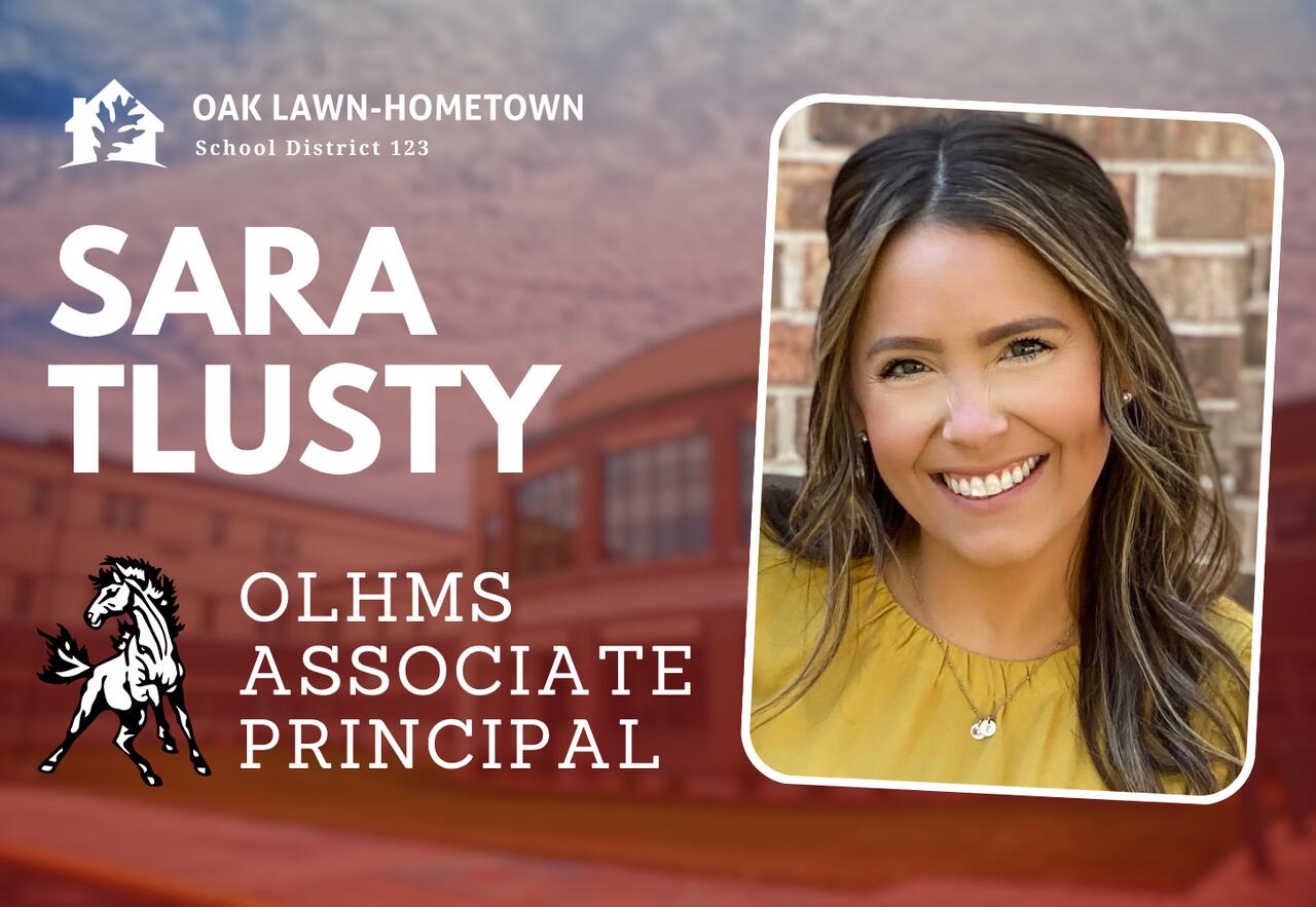 D123 Welcomes Associate Principal to OLHMS | Oak Lawn-Hometown School ...