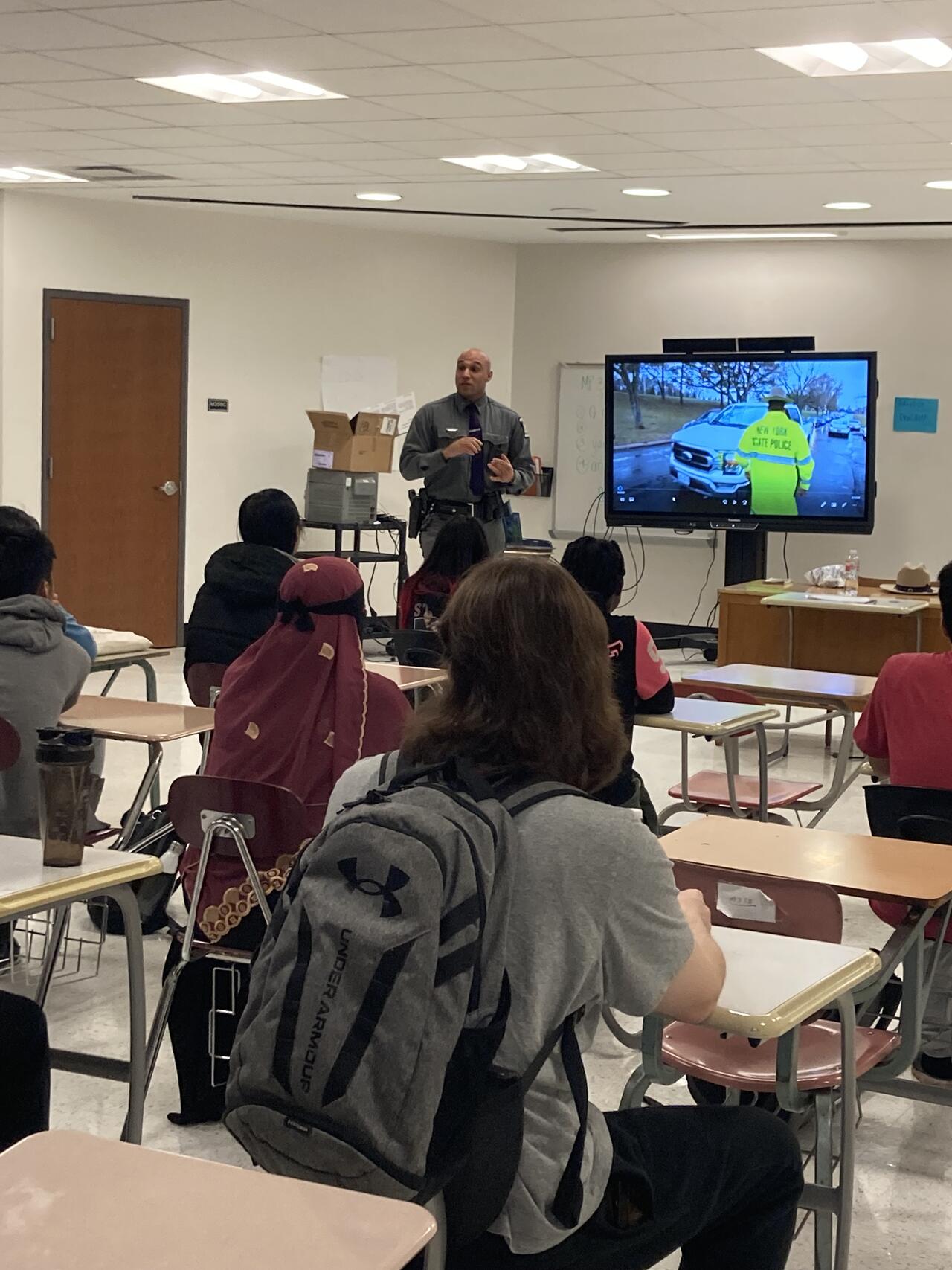 CTE: Guest Speaker: Trooper Joshua Cox, New York State Police | Career ...