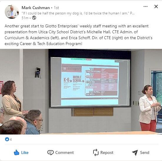 CTE: Giotto Enterprises | Career and Technical Education