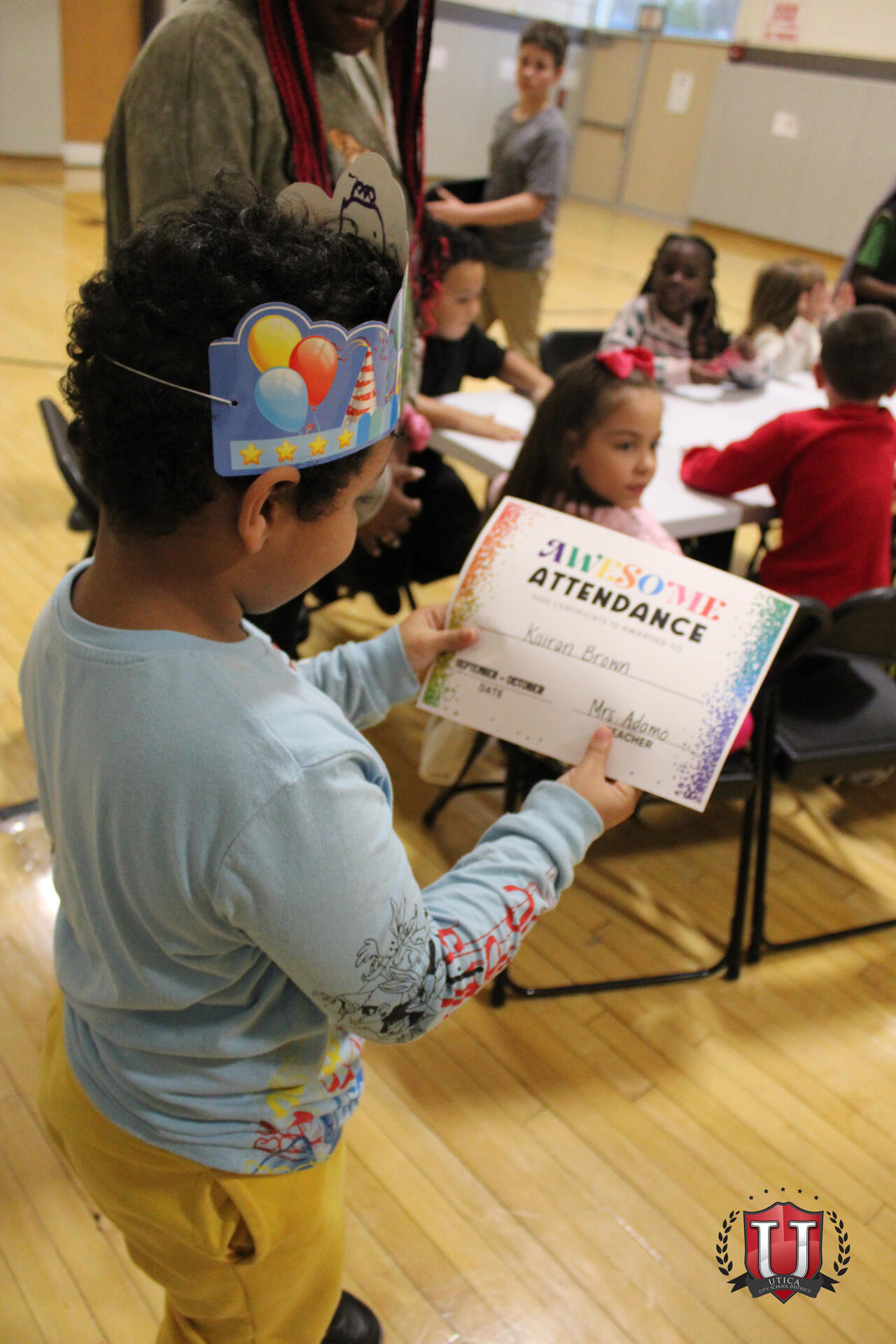 1st Grade Attendance Assembly | Jefferson Elementary