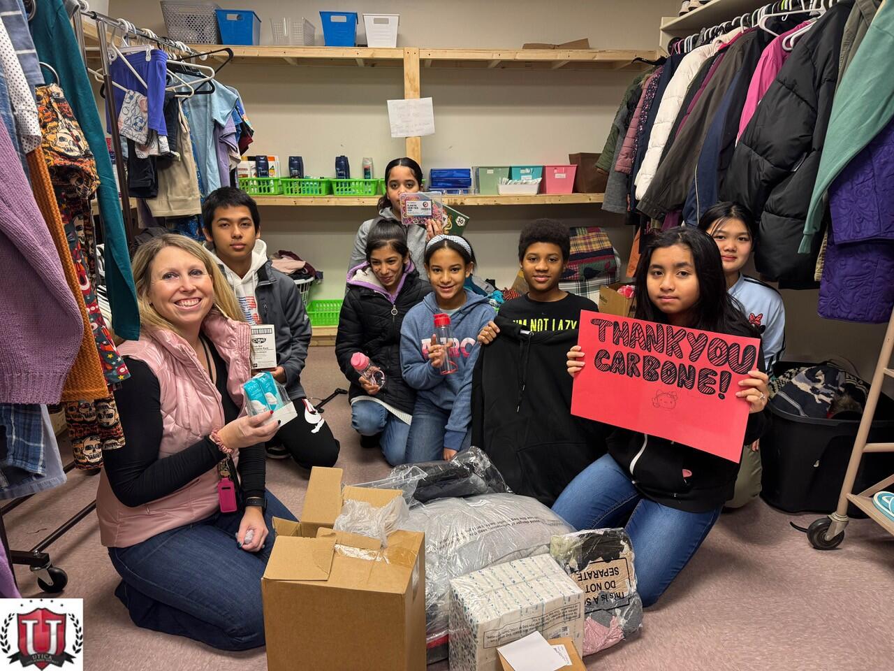 Karma Kloset Donation | Donovan Middle School