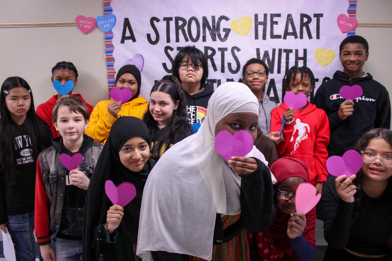 MLK Elementary Student Council Leads American Heart Association ...