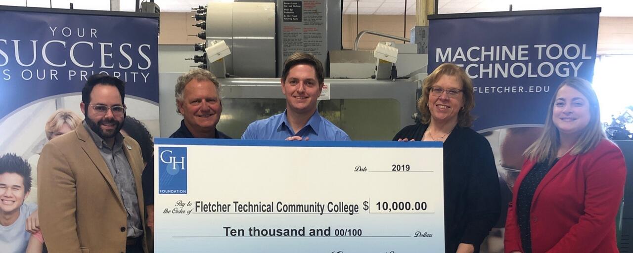 GENE HAAS FOUNDATION DONATES TO SCHOLARSHIP FUND | Fletcher Technical ...