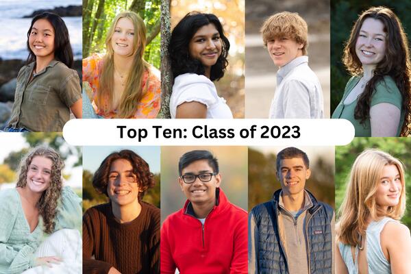 2023 Top Ten Seniors | Oyster River