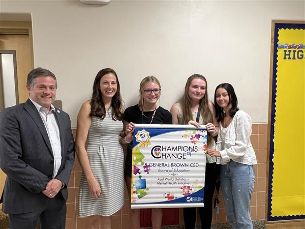 General Brown presented with Champions of Change Award | General Brown CSD