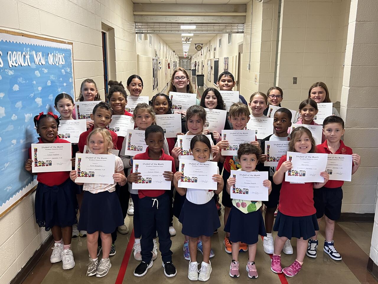 September 2025 Students of the Month | Broadmoor Elementary