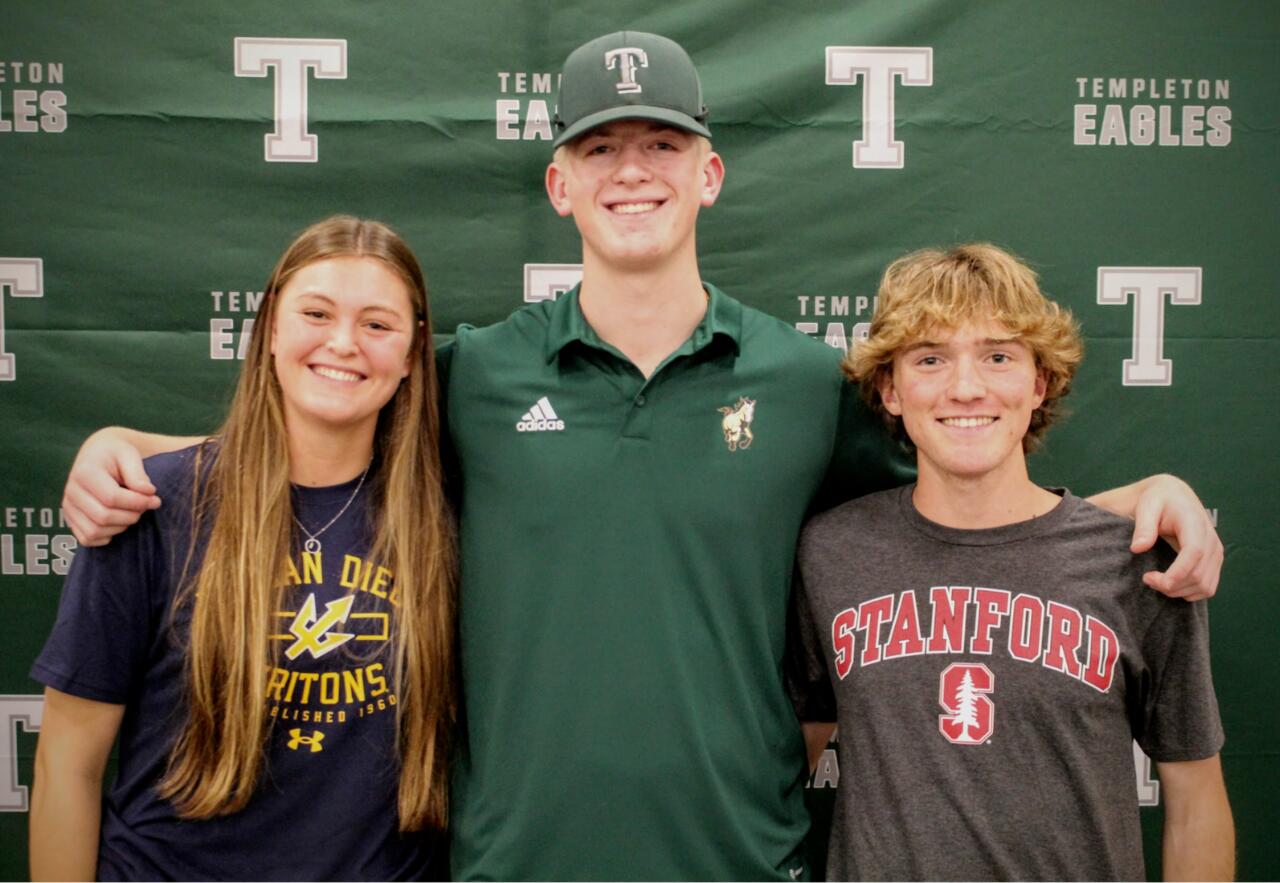 3 EAGLES SIGN TO PLAY NCAA DIVISION I NEXT YEAR | Templeton USD