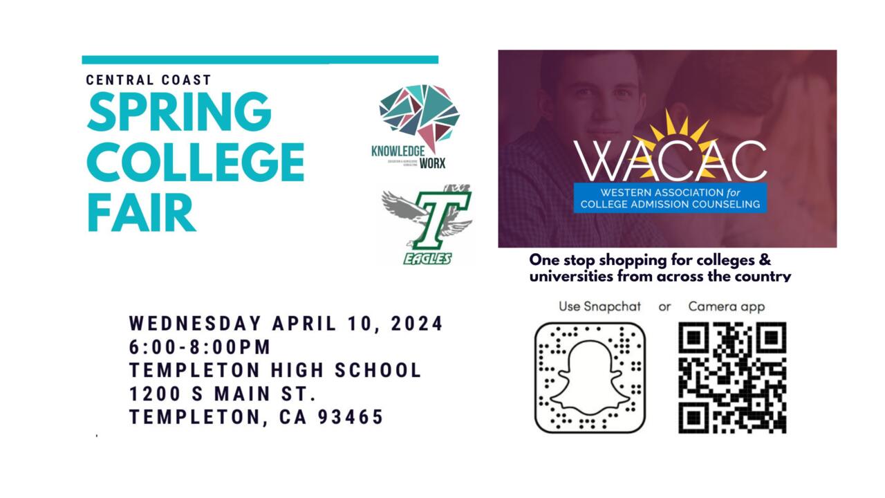 THS Spring College Fair | Templeton High School