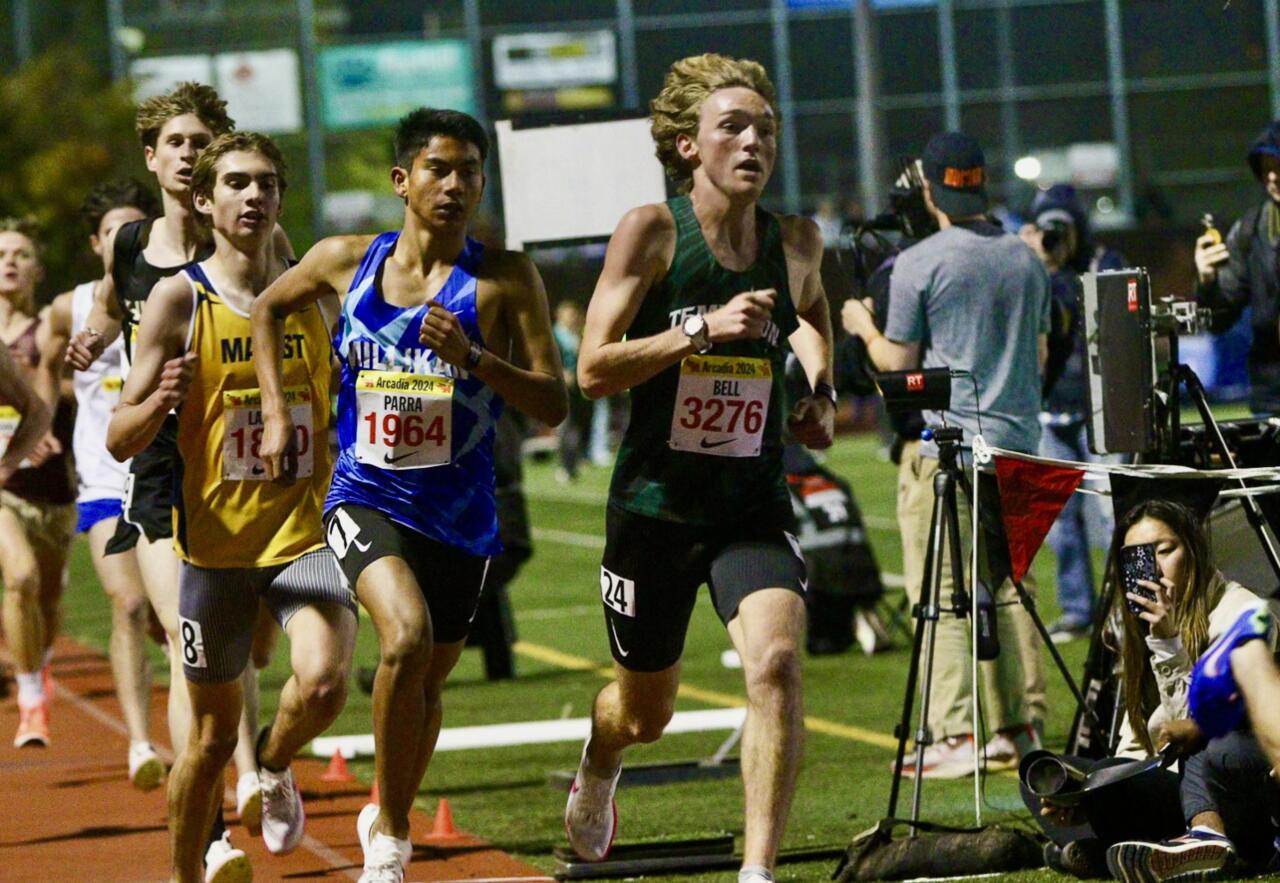 Bell Has Another Record Breaking Run | Athletics