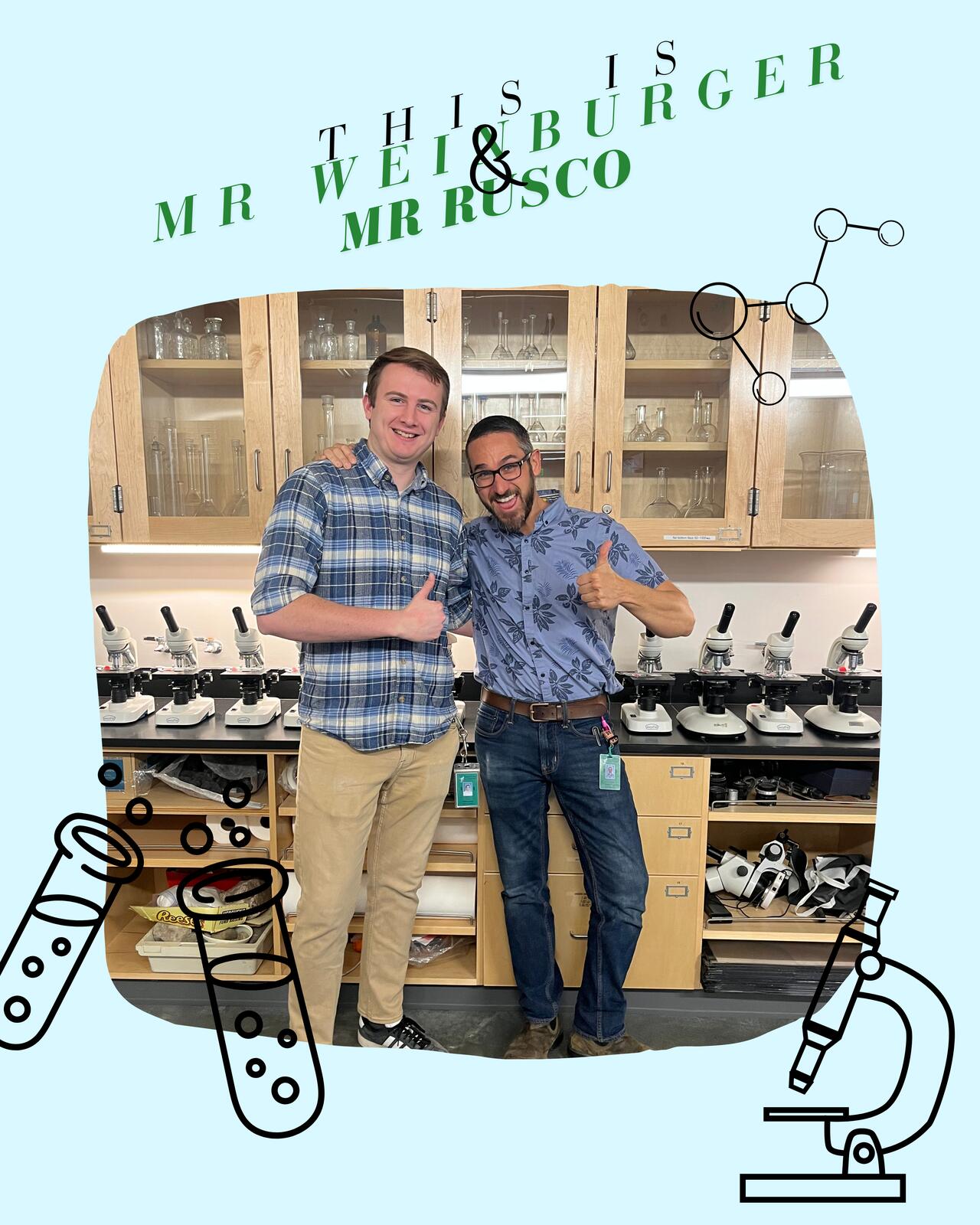 Mr. Weinberger and Mr. Rusco tag team Bio this school year | Templeton ...