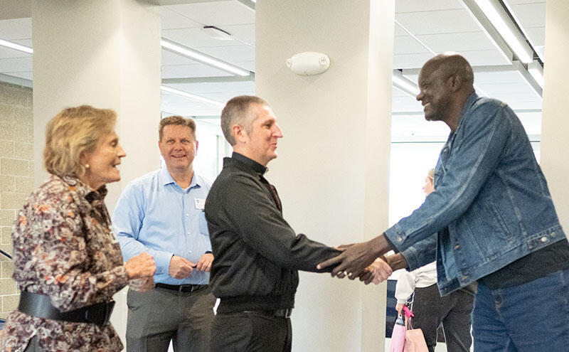 Xavier Jesuit Academy Welcomes Lost Boys of Sudan Leader John Dau Dhieu-Deng Leek | Xavier ...