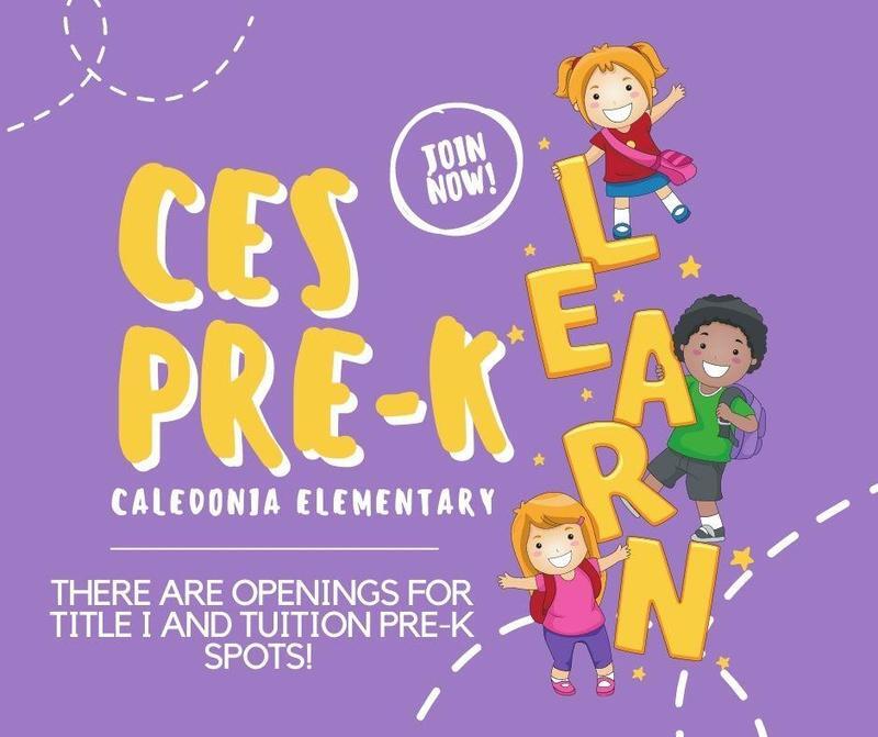 CES Pre-K | Caledonia Elementary